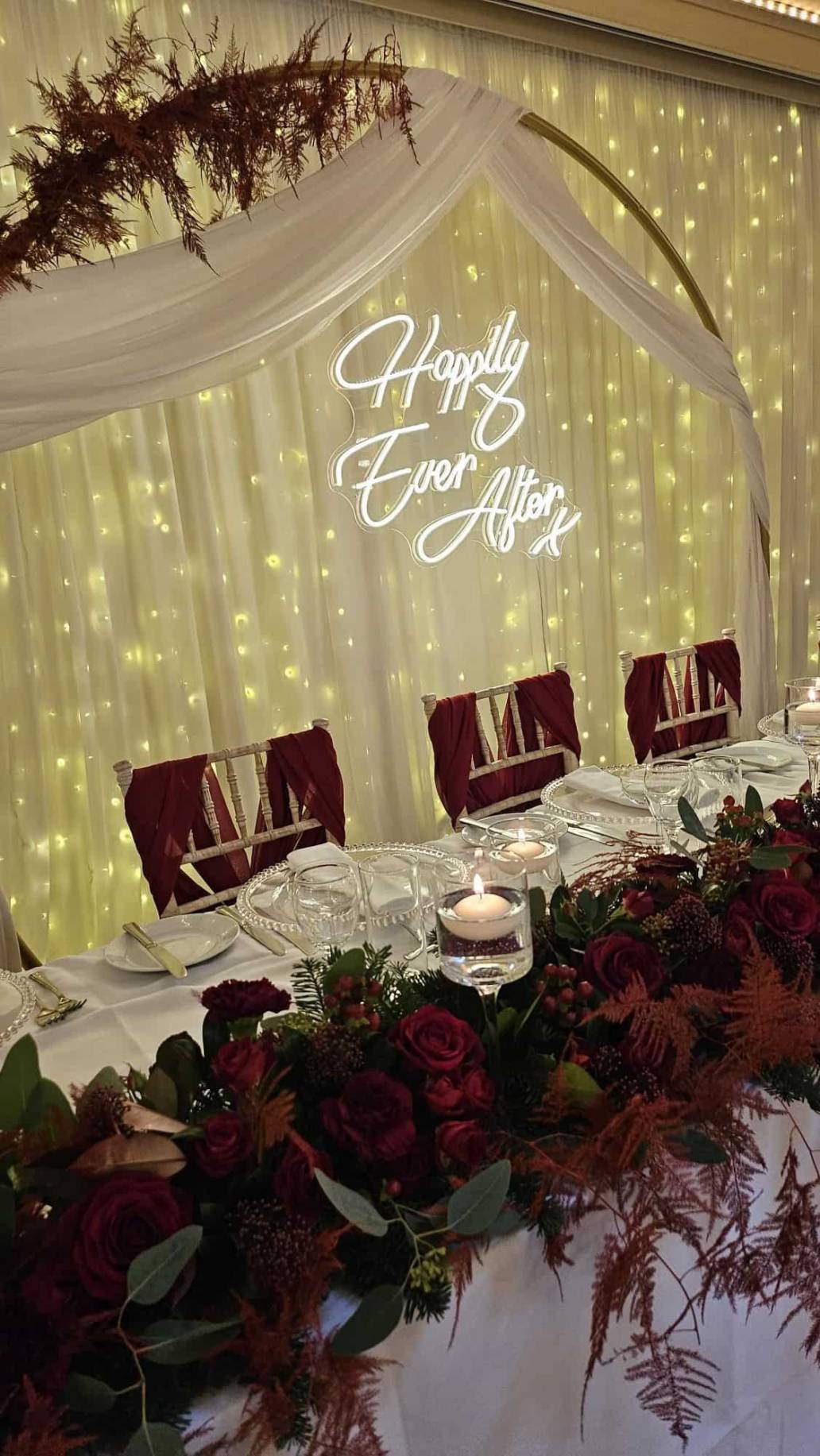 Top Table Arrangements - Forever Yours